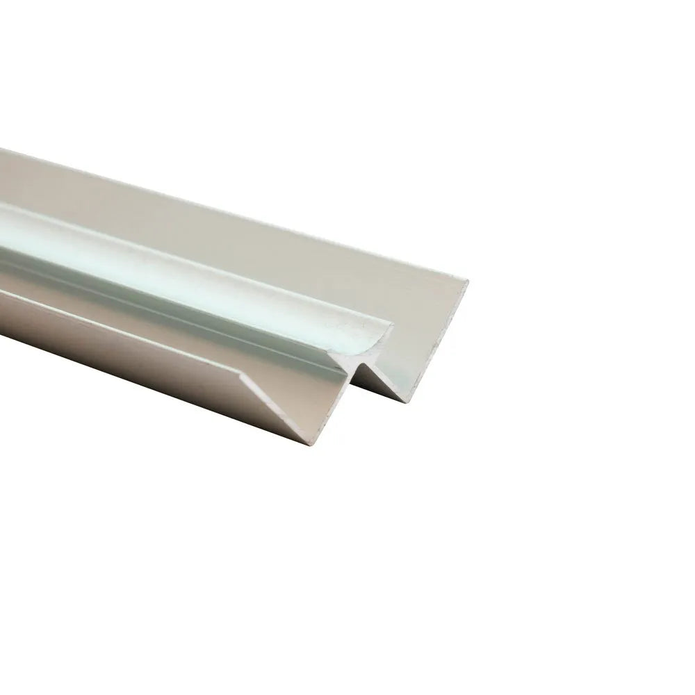 8.5mm Internal Corner Trim - Matt Silver | Metal – Panel Outlet