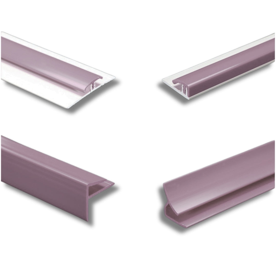 Hygienic Satin Trims - Rosewood – Panel Outlet